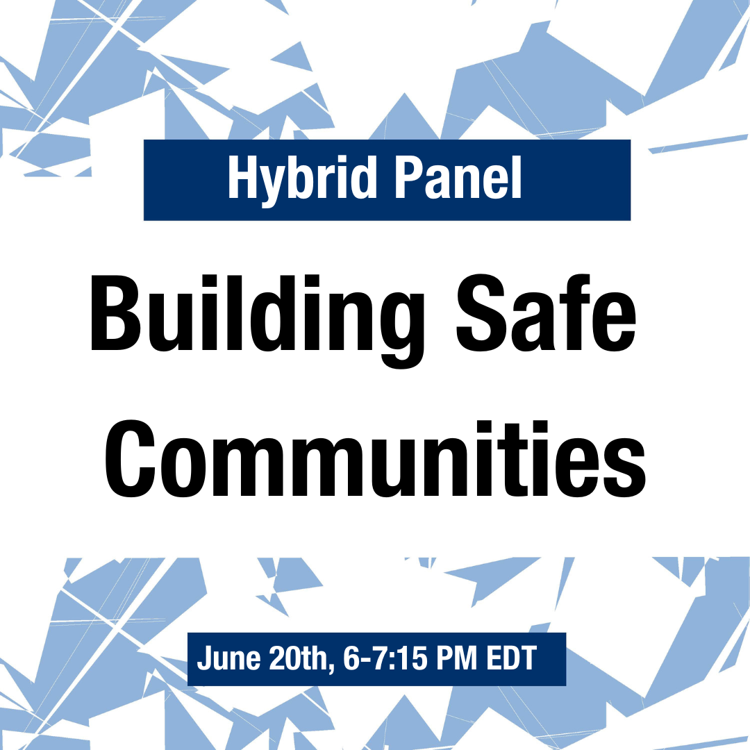 Building Safe Communities Hybrid Panel Friends Place On Capitol Hill
